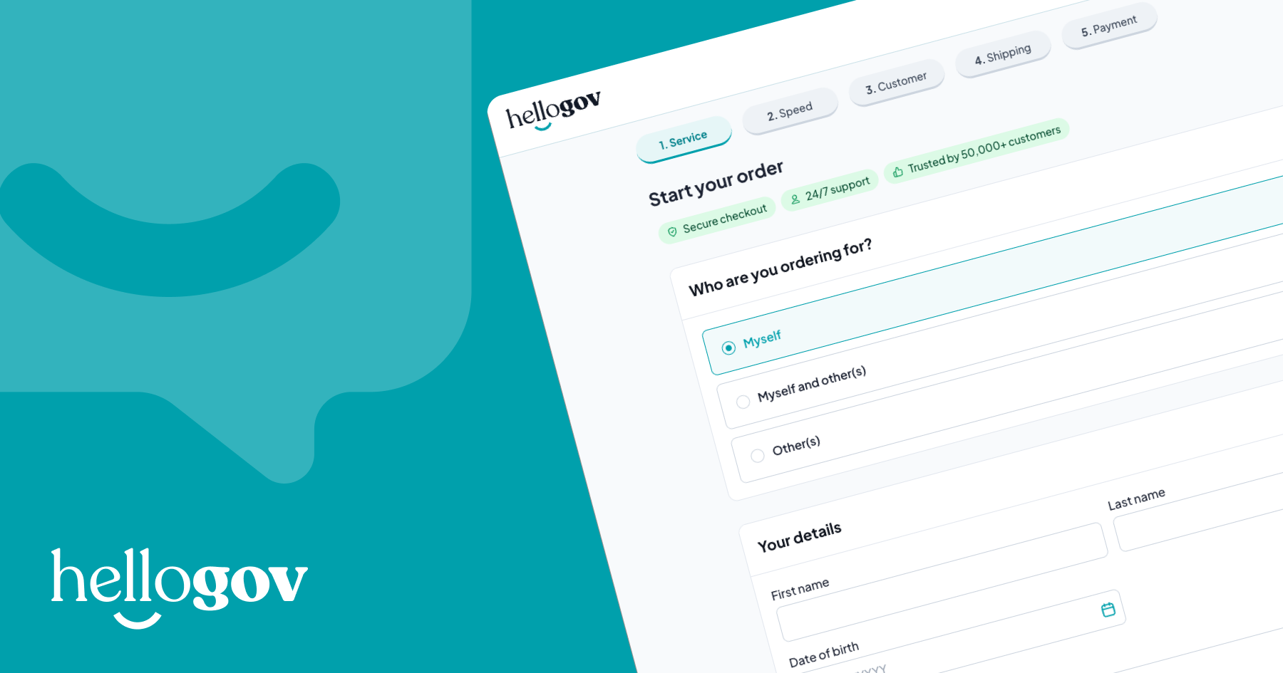 Choose your products | HelloGov